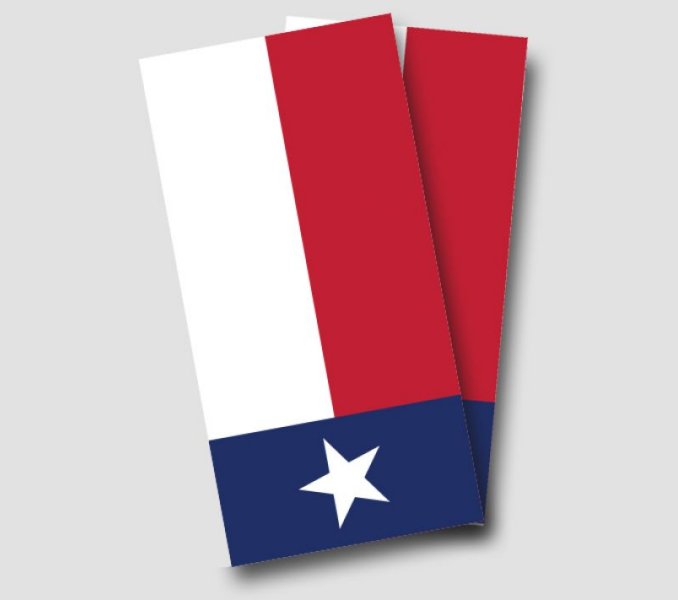 "Texas Flag" Cornhole Wrap AJJ Cornhole