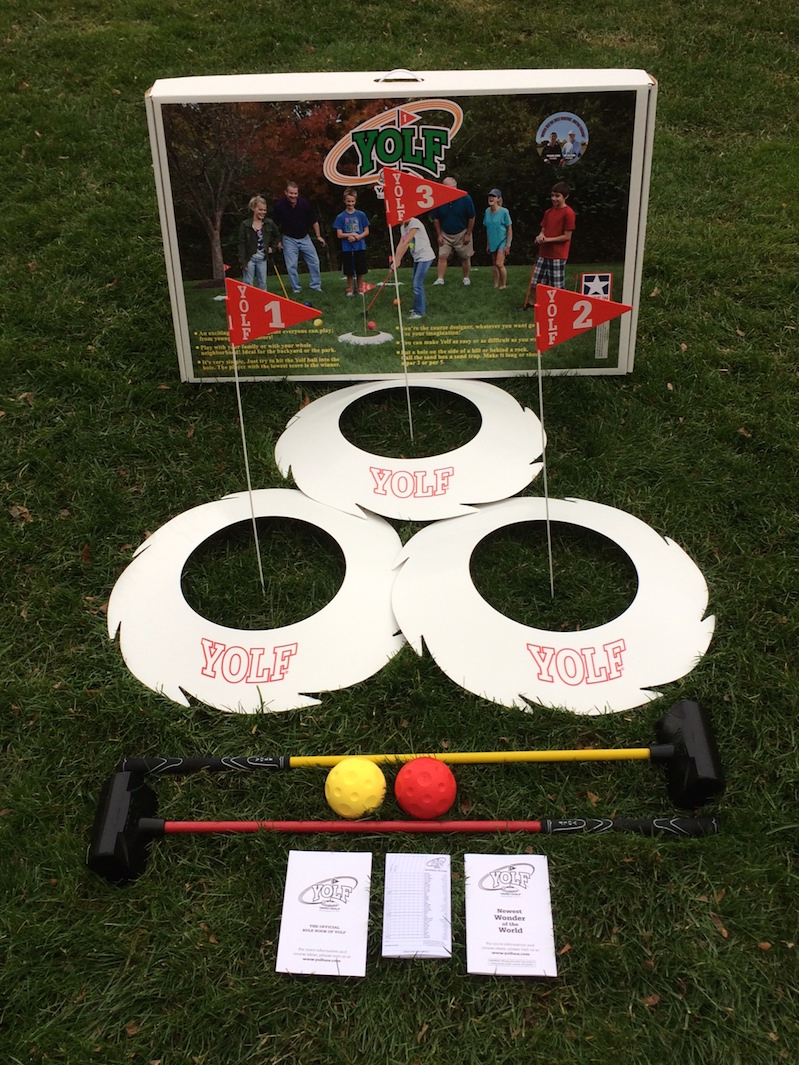 Yolf | 3 Hole Yard Golf Game | AJJ Cornhole AJJ Cornhole