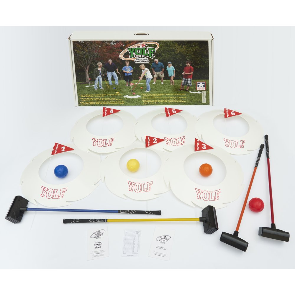 Yolf | 6 Hole Yard Golf Game | AJJ Cornhole AJJ Cornhole