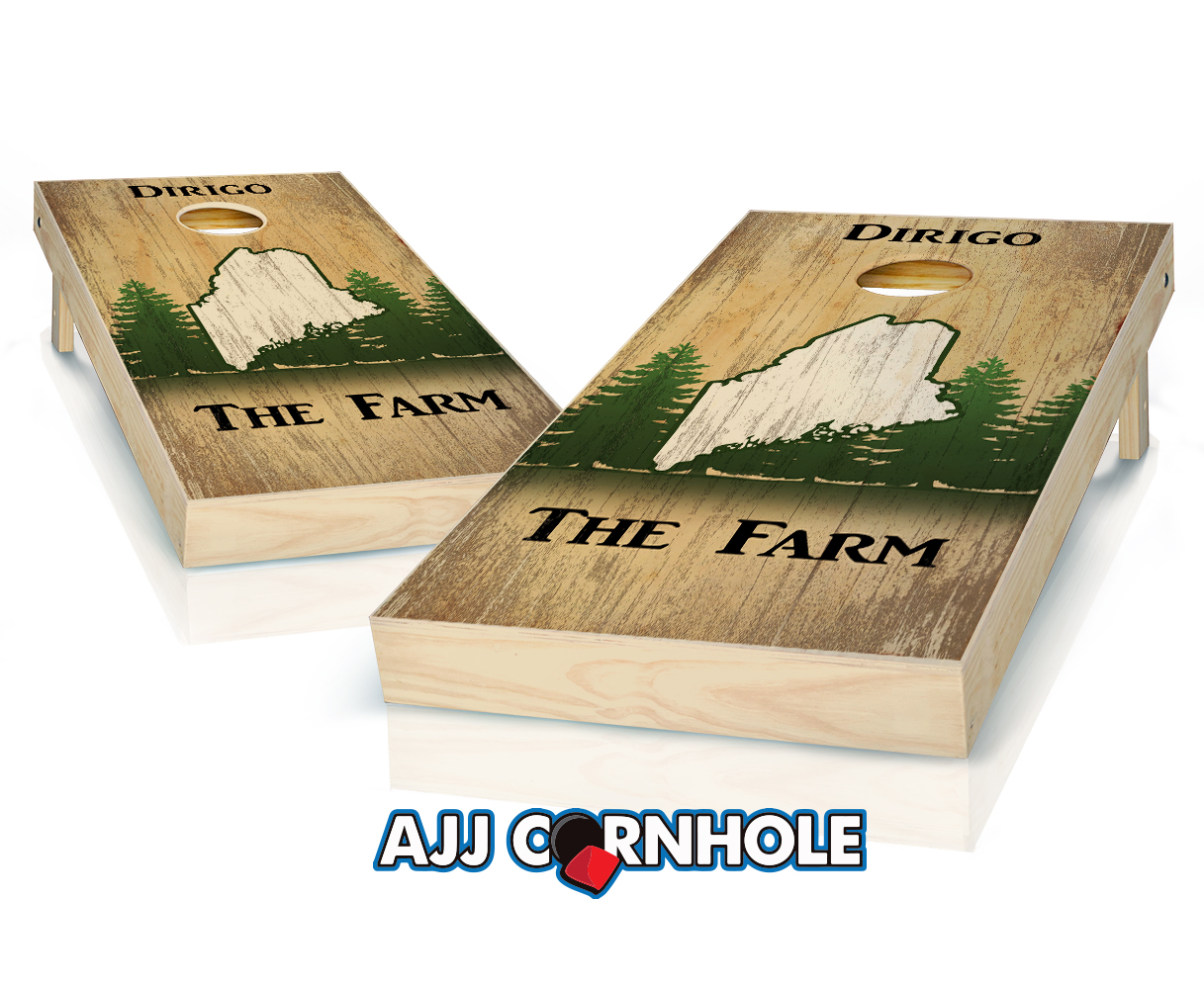 "Custom" Cornhole Set AJJ Cornhole